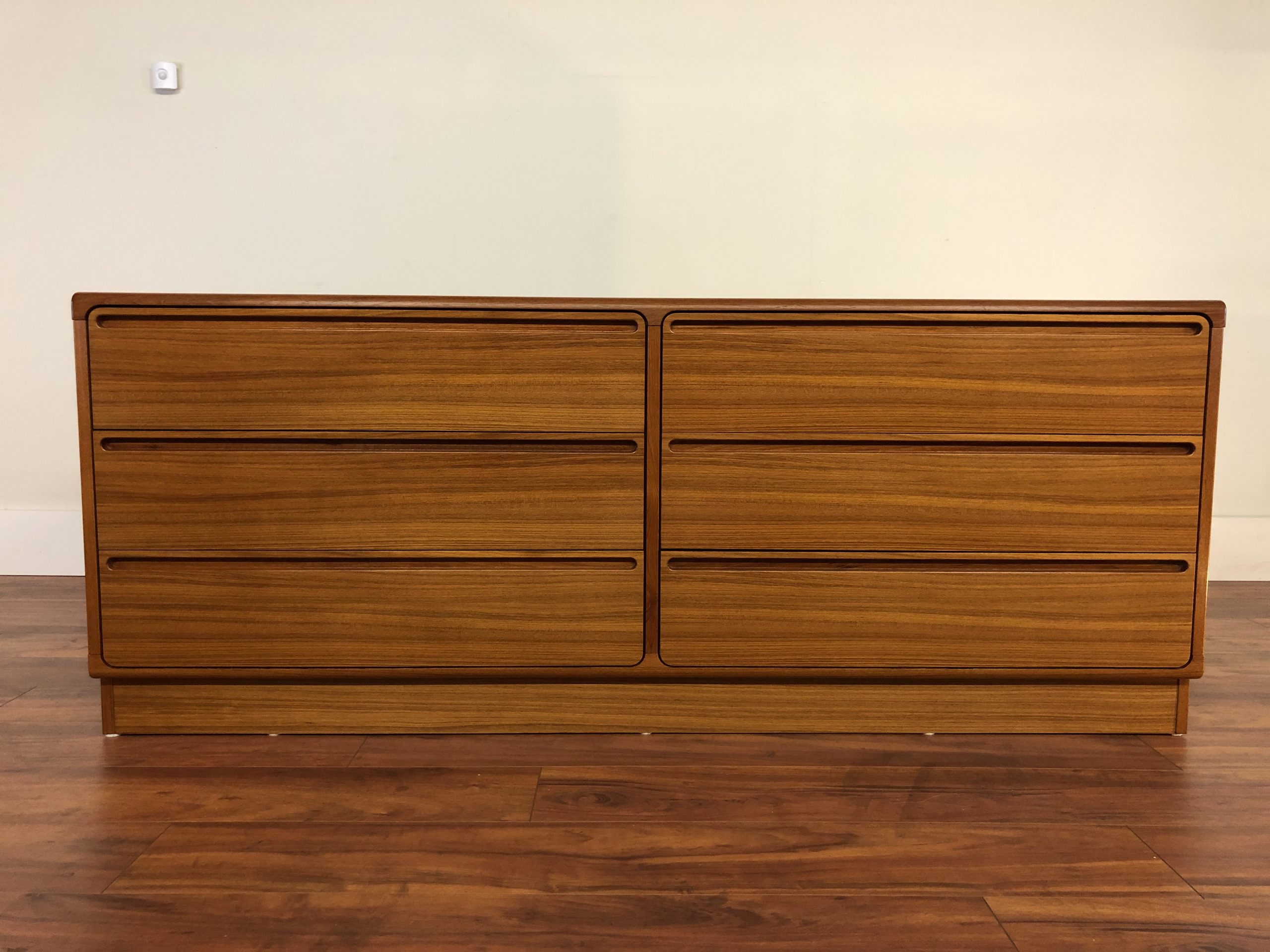 SOLD - Torring Danish Teak 6 Drawer Dresser - Modern to Vintage